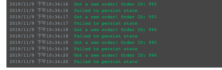How could I know about redis state store's state, I don't know my redis state store is or not ...