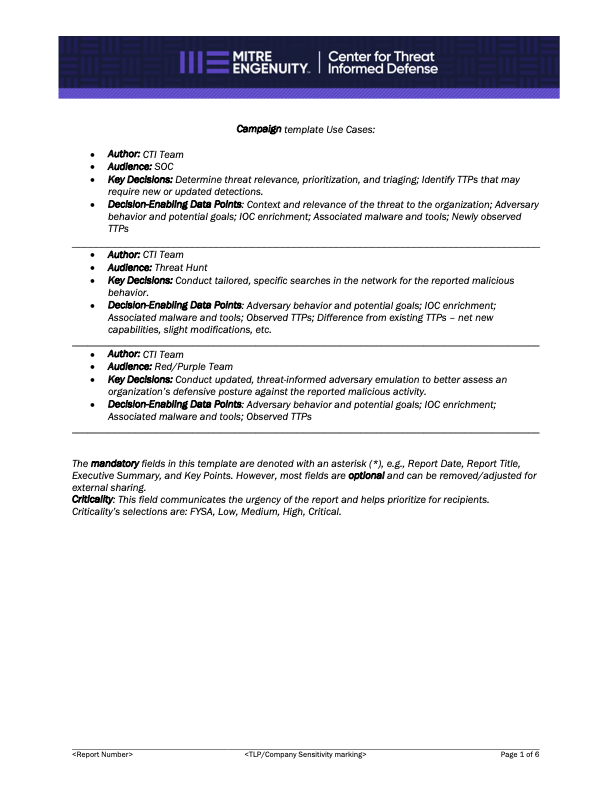 CTI Templates - center-for-threat-informed-defense/cti-blueprints ...