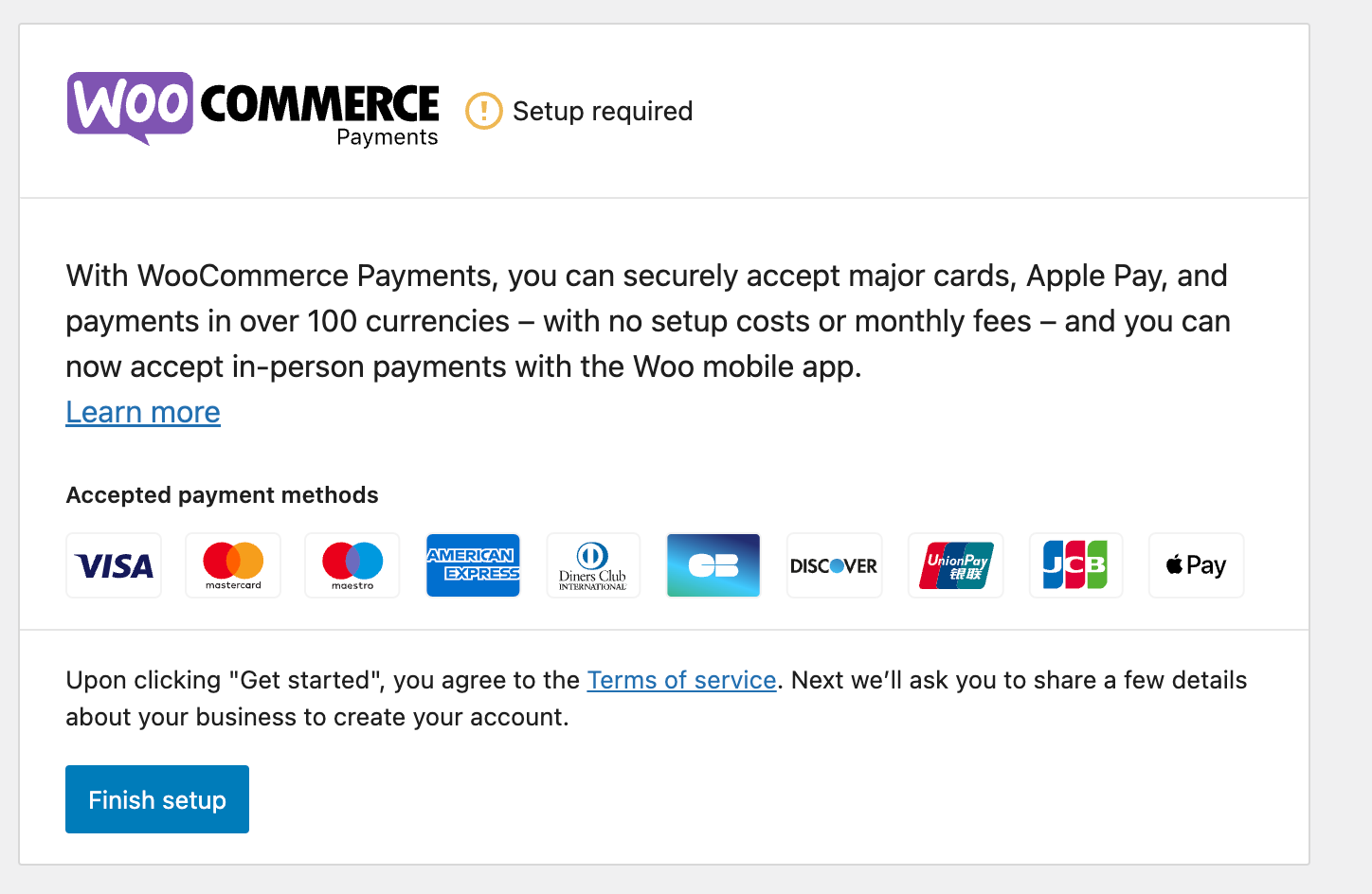 Stuck at WooCommerce onboarding wizard · Issue #4415 · Automattic/woocommerce-payments · GitHub
