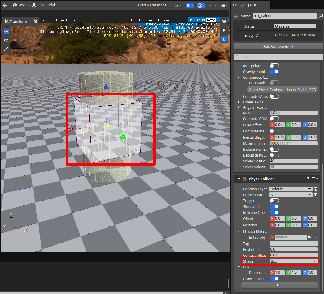 URDF importer creates cylinders as boxes · Issue #166 · o3de/o3de ...