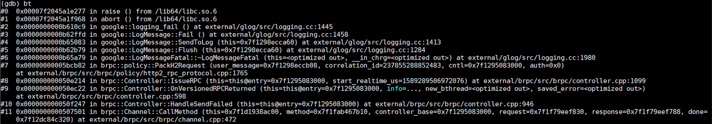 check failed when retry after a ELIMIT failure · Issue #1114 · apache/brpc · GitHub