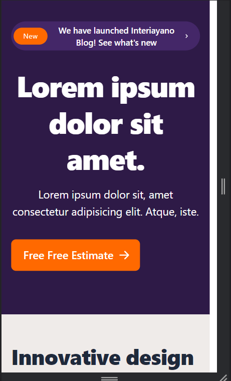 UI Break and White Line at Right Side Below 356px · Issue #598 · themesberg/flowbite · GitHub