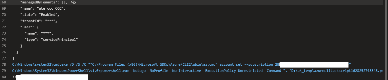 AzureCLI service connection with multiple subscriptions doesn't select configured subscription ...