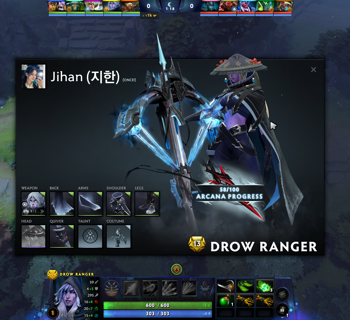 Drow Arcana bugs + Prediction Bug · Issue #1114 · ValveSoftware/Dota2-Gameplay · GitHub