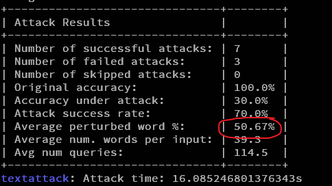 Words diff suggestion · Issue #451 · QData/TextAttack · GitHub