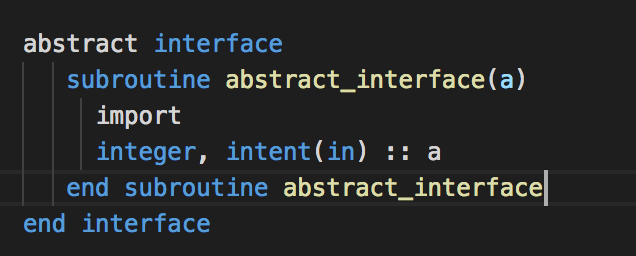Abstract Keyword Not Highlighted · Issue 39 · Fortran Langvscode Fortran Support · Github