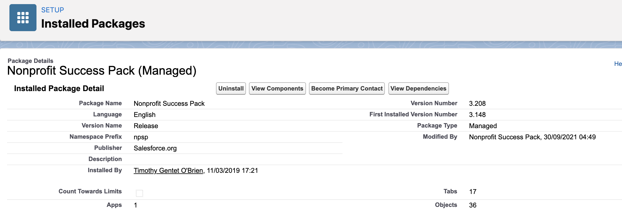 Issues in between NPSP releases · Issue #6679 · SalesforceFoundation/NPSP · GitHub