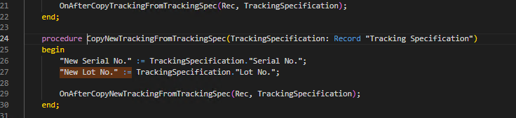 Bug Page 6510 Item Tracking Lines Register Item Tracking Lines · Issue 15483 · Microsoft