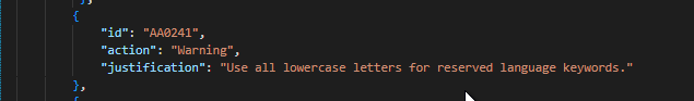 AA0241Object Types should not be getting Warning · Issue #7156 ...