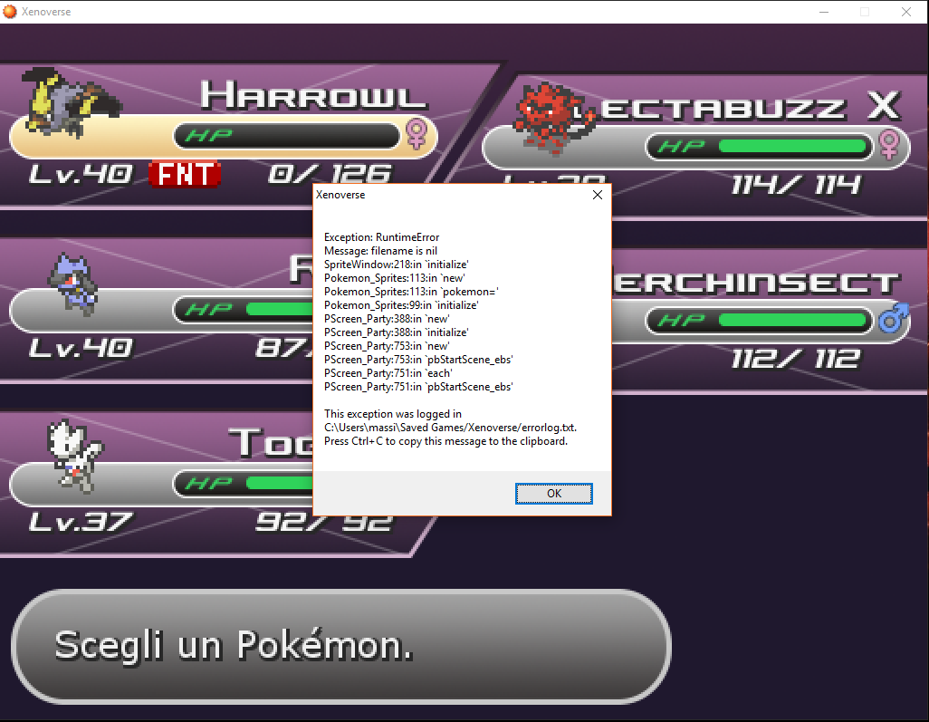 Bug contro Shulong X · Issue #673 · fuji97/pokemon-xenoverse-tracker · GitHub