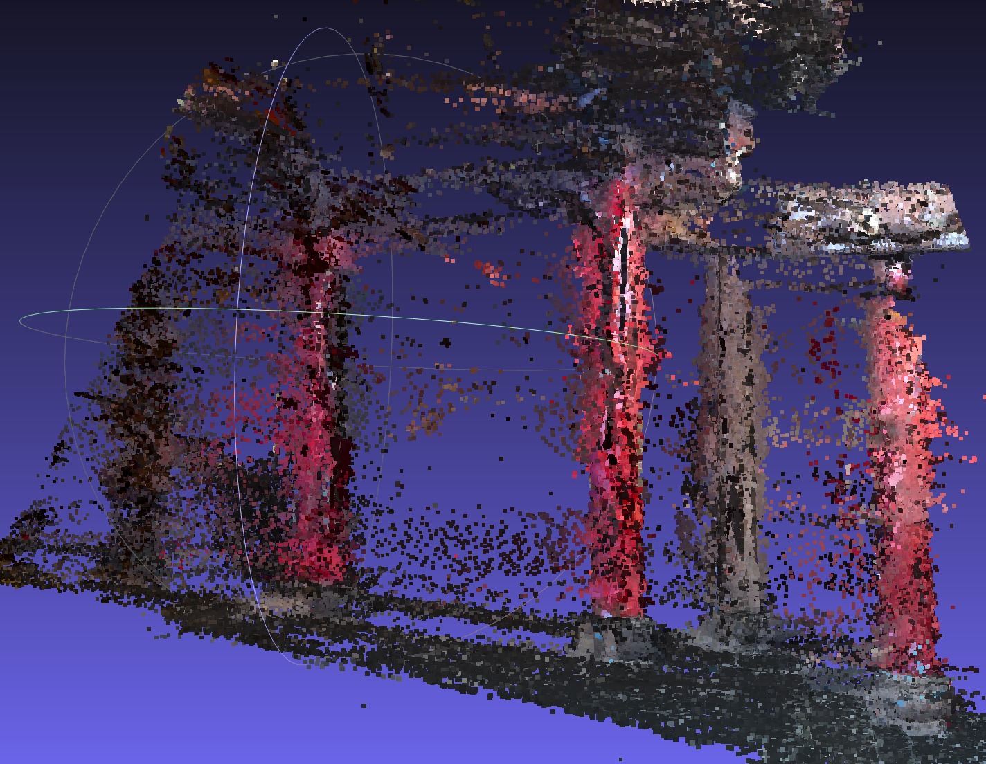 Bad Dense Reconstruction With Radial Leaky Points · Issue 998 · Colmap Colmap · Github
