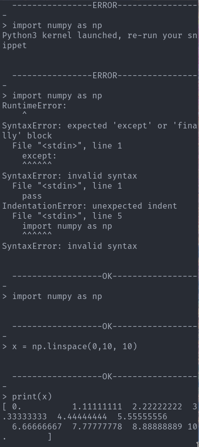 Repl Pythonoriginal Not Working Properly · Issue 129 · Michaelbsniprun · Github