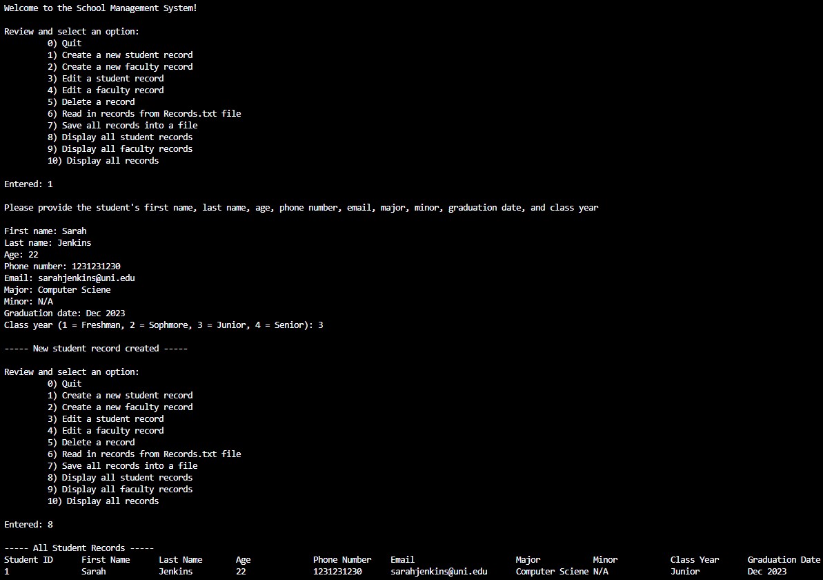 GitHub - mspedilus/UniversityManagementSystem: A console application built using Java. Made to ...