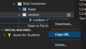 Feat: Return blob URL after upload completes · Issue #1027 · microsoft ...