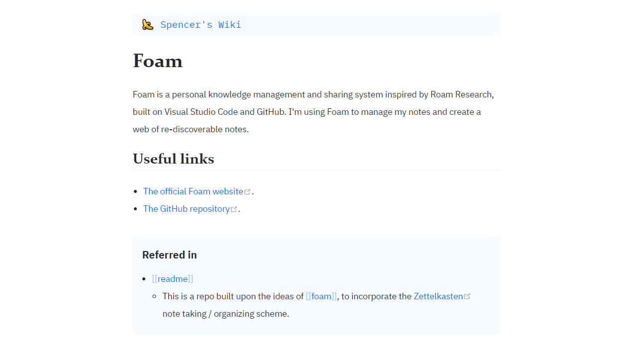 Render workspace using VuePress with built-in media-wiki links rendering, backlinks and more ...