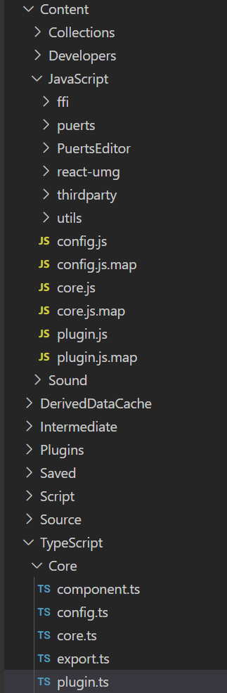 [UE] js文件生成目录结构和ts文件的目录结构不一致 · Issue #875 · Tencent/puerts · GitHub