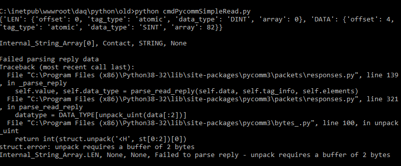Reading a Field Inside a UDT · Issue #33 · ottowayi/pycomm3 · GitHub