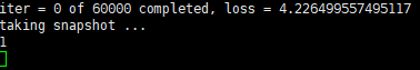 Why is my program not outputting anything after outputting a “taking snapshot”？ · Issue #53 ...