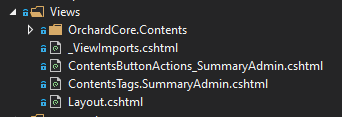 Delete content item stop working when overriding ContentsButtonActions_SummaryAdmin.cshtml ...