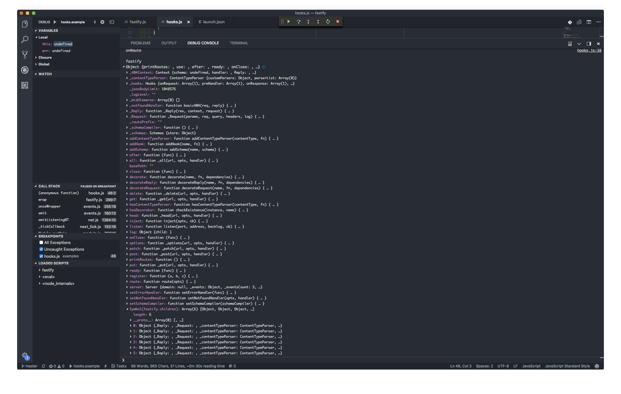 Use symbols to avoid exposing internal properties in fastify main object · Issue #788 · fastify ...