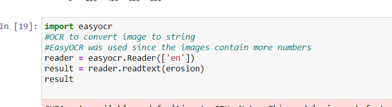Kernel died · Issue #247 · JaidedAI/EasyOCR · GitHub