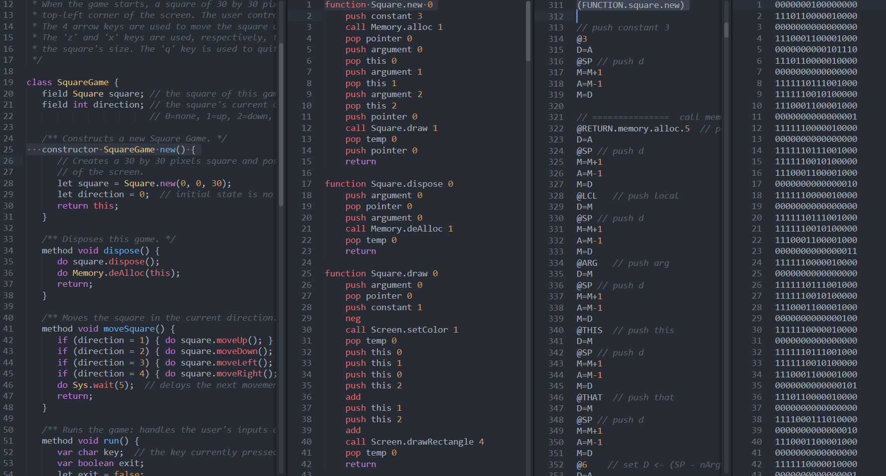 GitHub - fractalbach/NandGo2Tetris: Programs for Nand2Tetris written in Go.