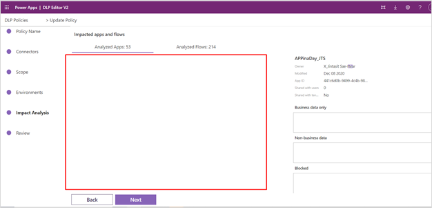 [CoE Starter Kit - BUG] DLP Editor V2 didn't show the list of Analyzed apps and flows · Issue ...