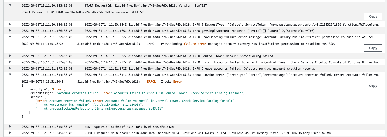 Code Pipeline fails using reference sample config · Issue #5 · awslabs/landing-zone-accelerator ...
