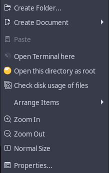 ファイルマネージャー(GUI)でroot権限が使えるようにしてほしい · Issue #99 · FascodeNet/alterlinux · GitHub