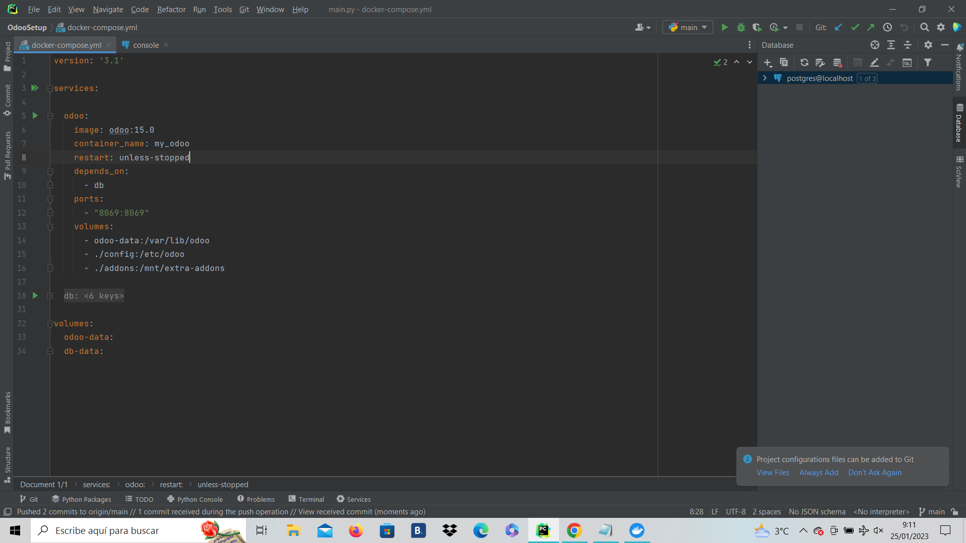 GitHub - arh91/Odoo-Postgres-Docker