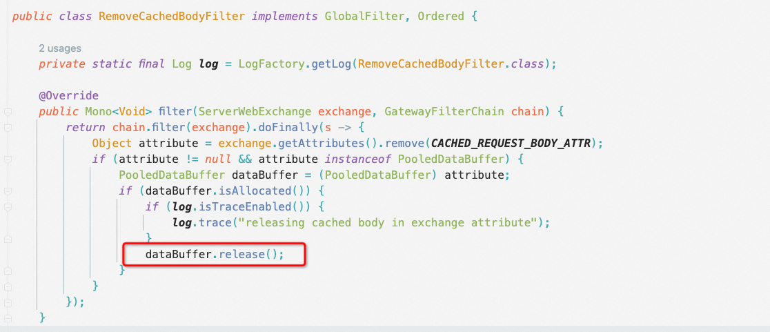 Netty Native memory increases continuously when using AdaptCachedBodyGlobalFilter · Issue #2901 ...