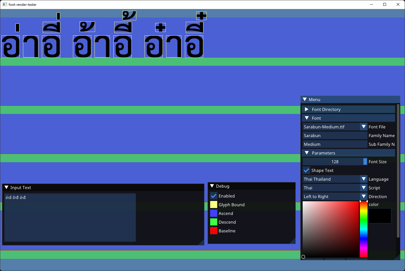 tone mark might get clipped in MS Word · Issue #11 · cadsondemak/Sarabun · GitHub