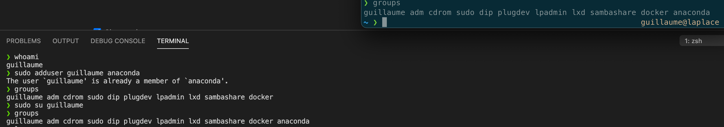 Remote groups in integrated terminal · Issue #4540 · microsoft/vscode ...
