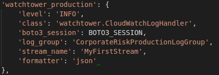 Logging INFO in root logger · Issue #48 · kislyuk/watchtower · GitHub