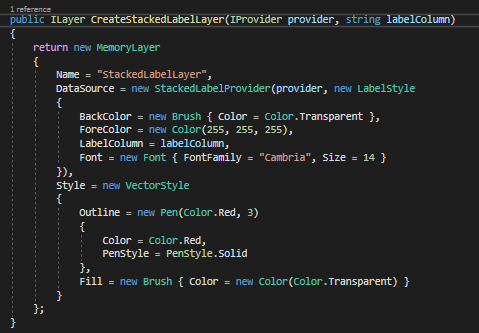 StackedLabel · Issue #968 · Mapsui/Mapsui · GitHub