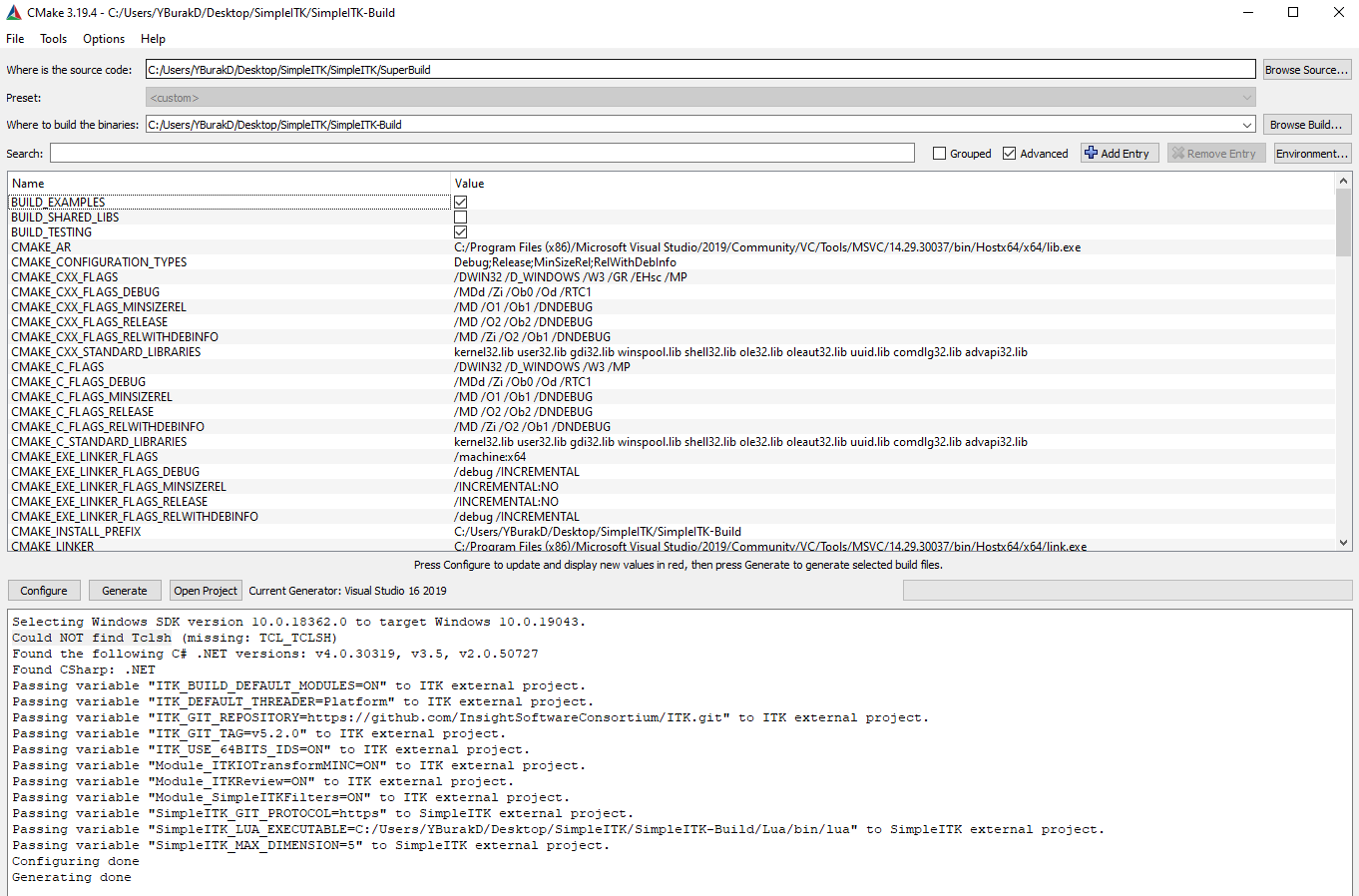 Simpleitk Itk And Examples Cannot Be Built · Issue 1423 · Simpleitksimpleitk · Github 6948