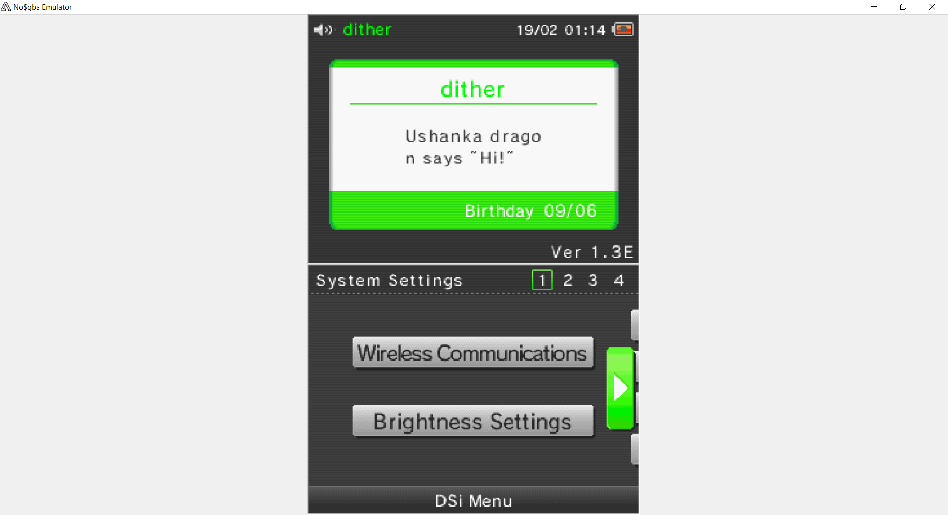 DSi System Software v1.3E crashes on boot · Issue #1371 · melonDS-emu ...