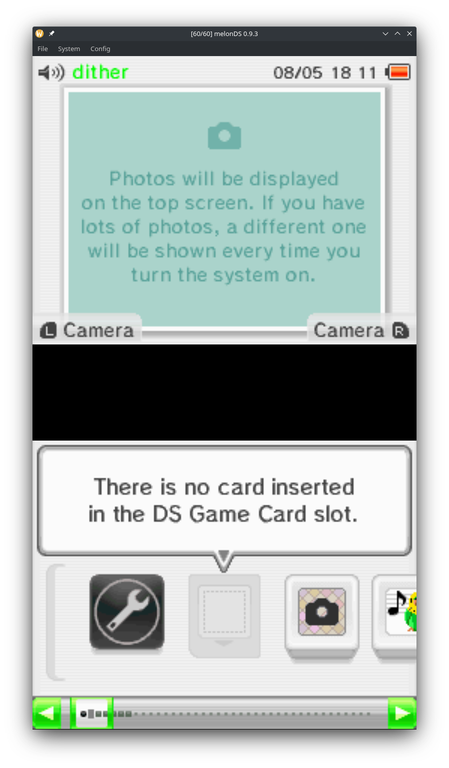 DSi System Software v1.3E crashes on boot · Issue #1371 · melonDS-emu ...