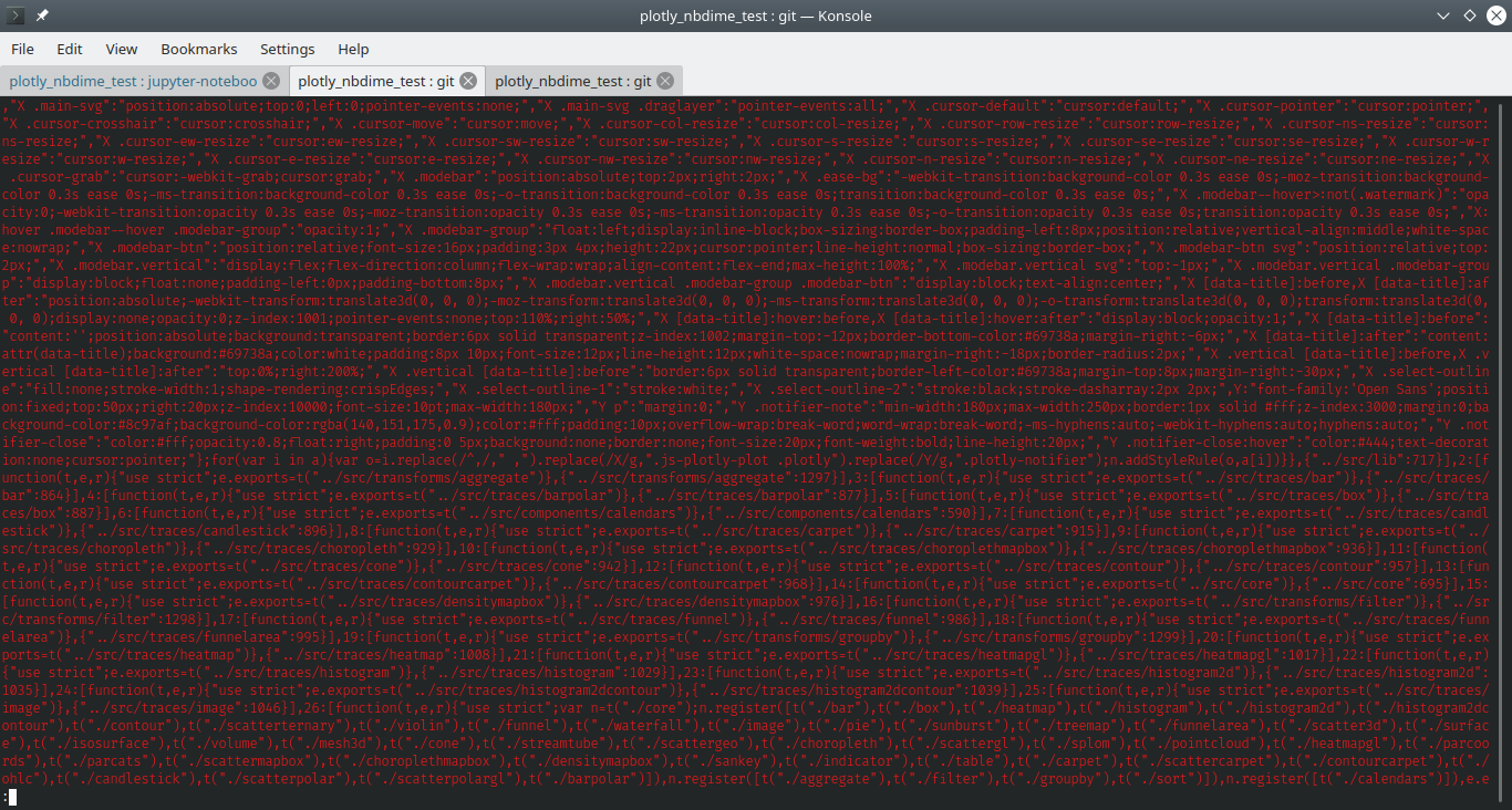 Nbdime With Plotly Creates Huge Commit Diffs · Issue 520 · Jupyternbdime · Github