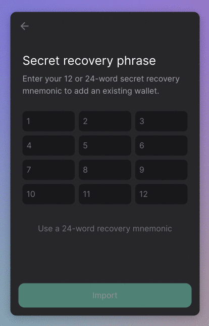 Unnecessary horizontal scroll on secret/seed/mnemonic view · Issue #759 · coral-xyz/backpack ...