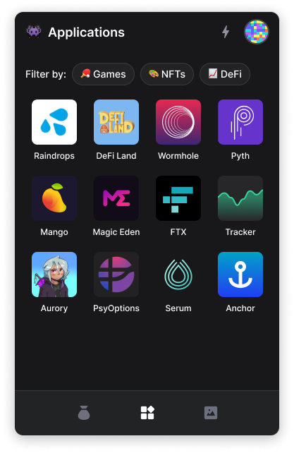 Filter xNFT apps by tags · Issue #1558 · coral-xyz/backpack · GitHub