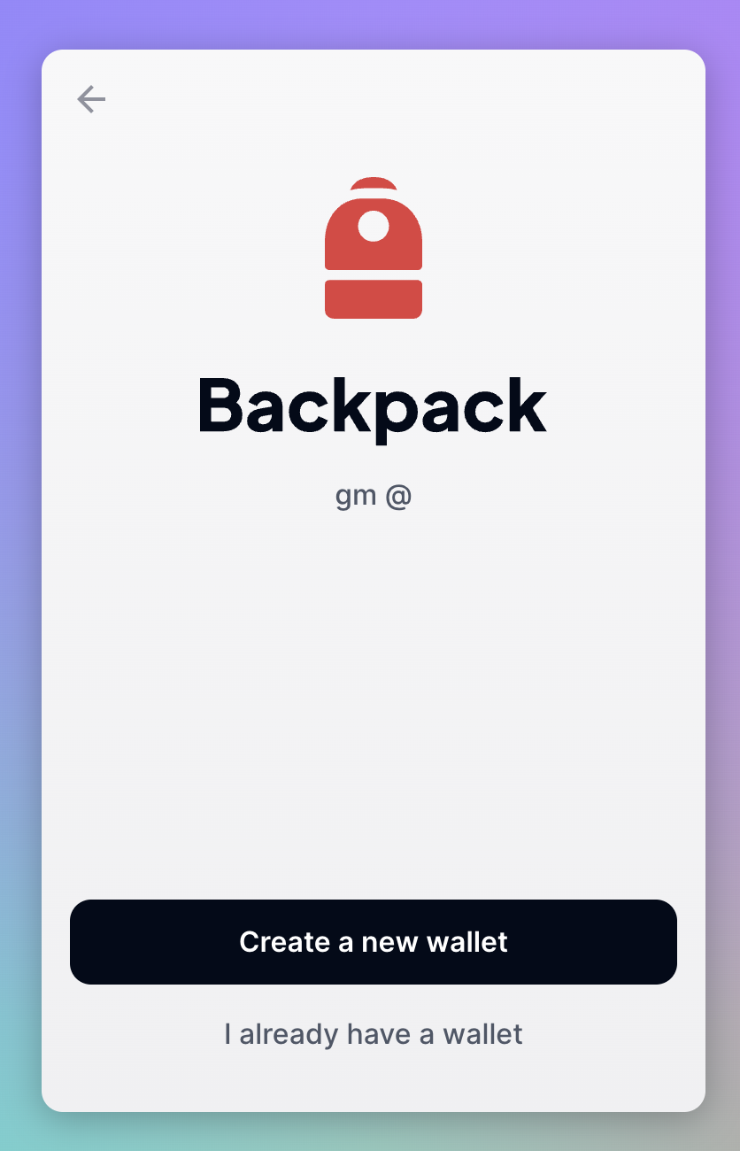 Remove extra @ behind gm · Issue #2295 · coral-xyz/backpack · GitHub