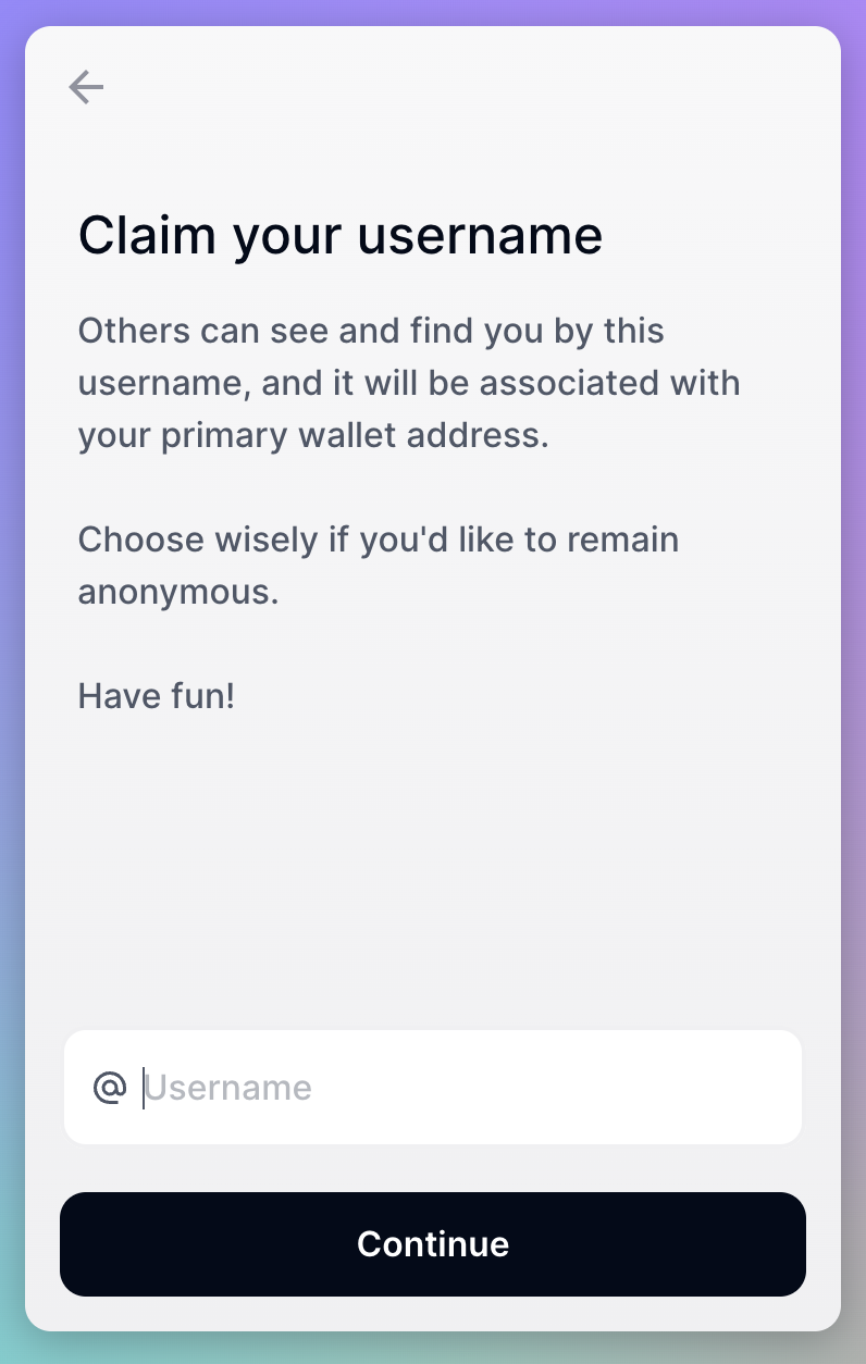 Edit copy on create username screen in onboarding · Issue #3858 · coral ...