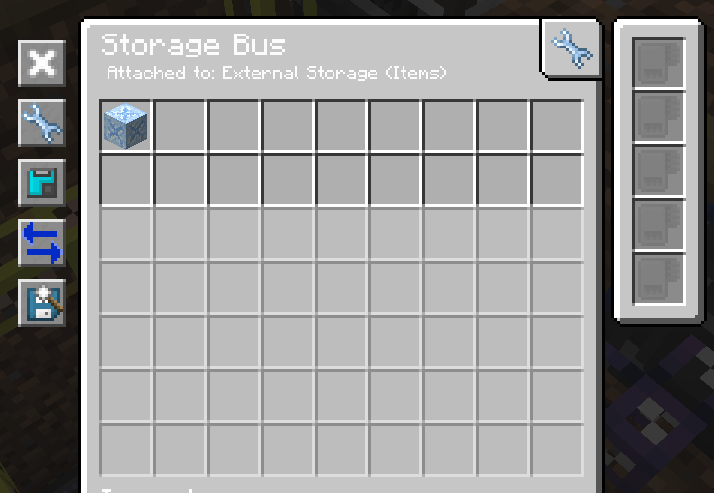 AE Export Bus expoting "Flawed Budding Certus Quartz" into ME Interface is converting "Flawed ...