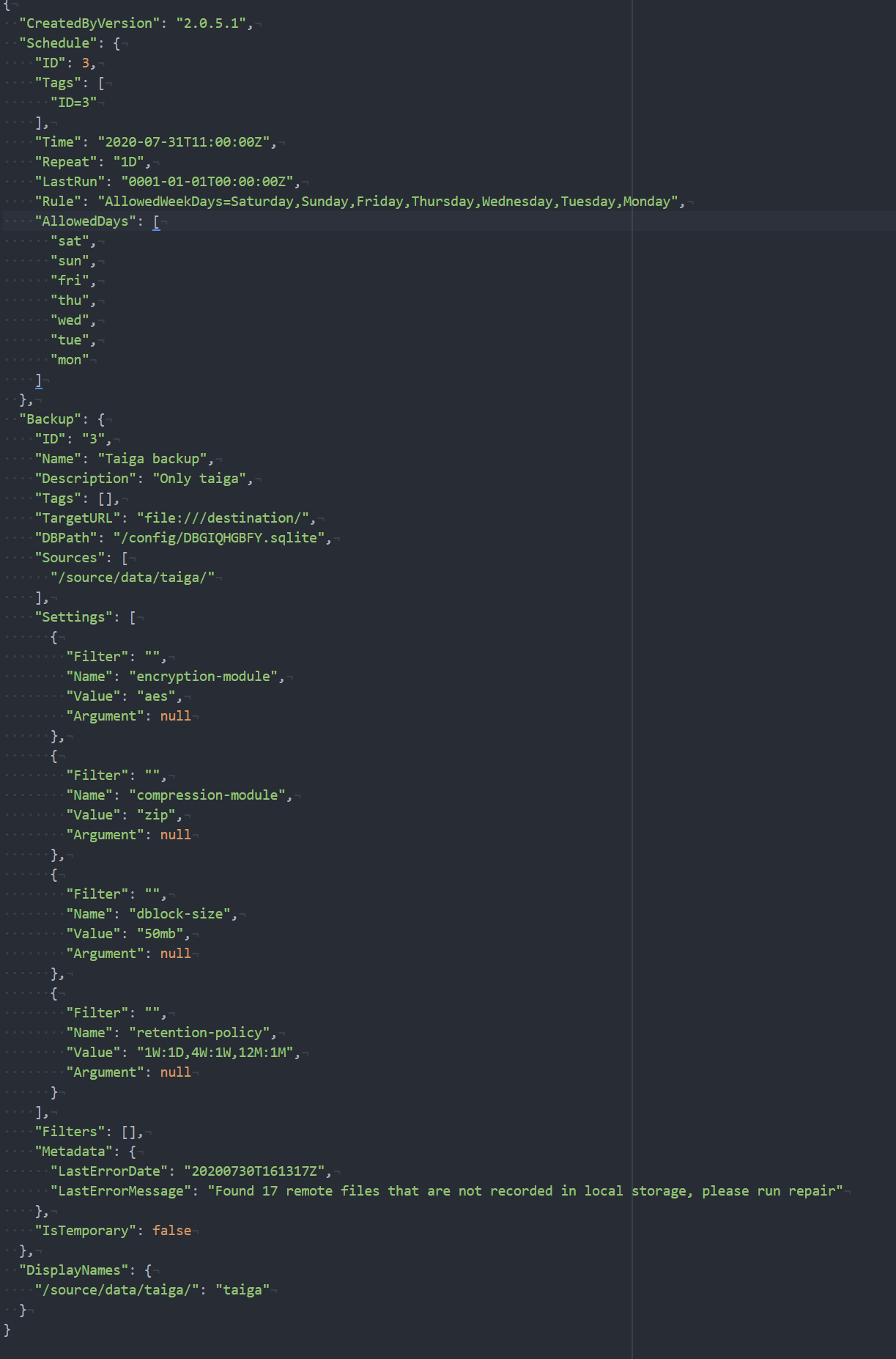 All backups fail due to files missing in local storage · Issue #4272 · duplicati/duplicati · GitHub