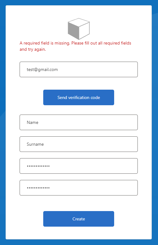 Not the best UX for the email verification with DisplayControl · Issue ...