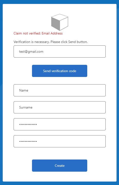 Not the best UX for the email verification with DisplayControl · Issue #394 · azure-ad-b2c ...