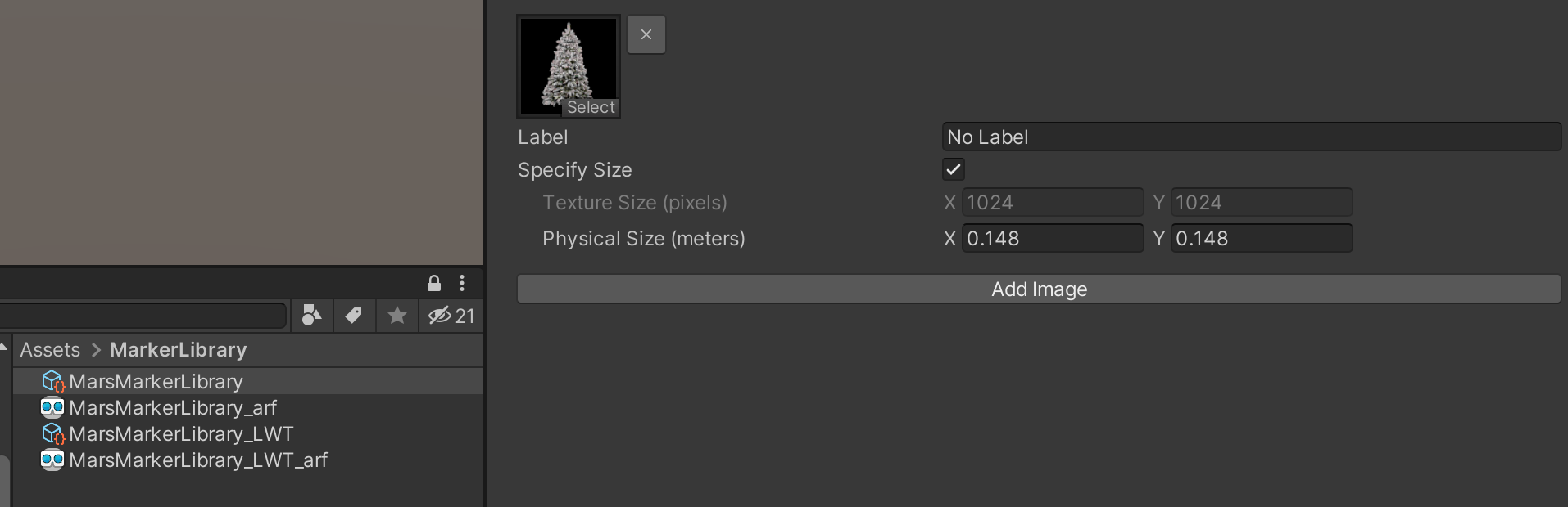Failed to generated ARCore reference image library 'ReferenceImageLibrary' · Issue #119 · Unity ...