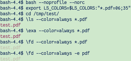 fd interprets LS_COLORS quite differently · Issue #552 · sharkdp/fd ...