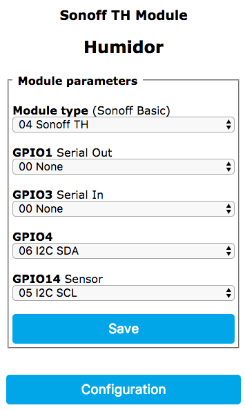 sensor modification/ configuration · Issue #1005 · arendst/Tasmota · GitHub